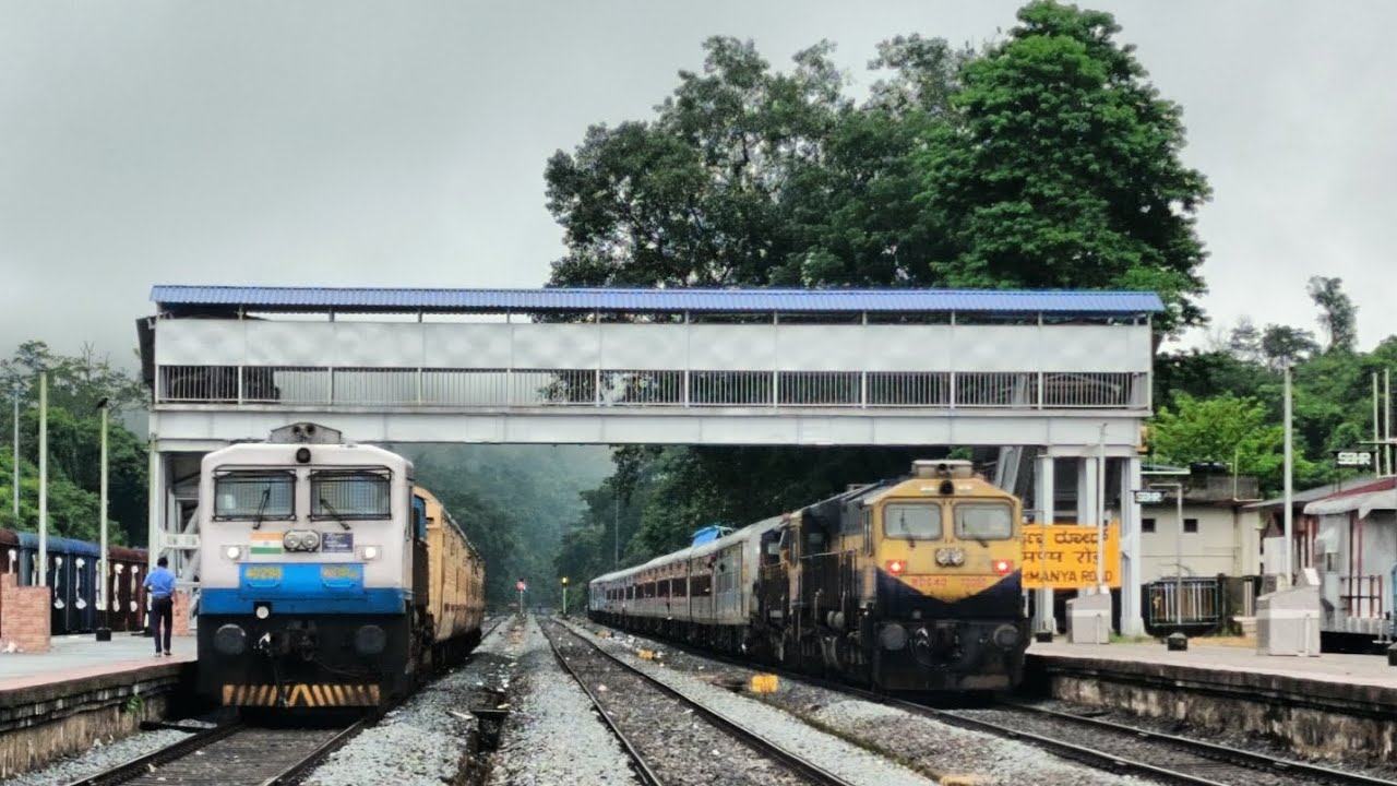 Entry To Scenic Subramanya Road | Yeshwantpur Express - YouTube