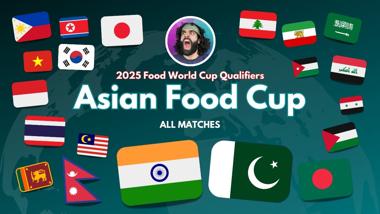ASIAN FOOD CUP - YouTube