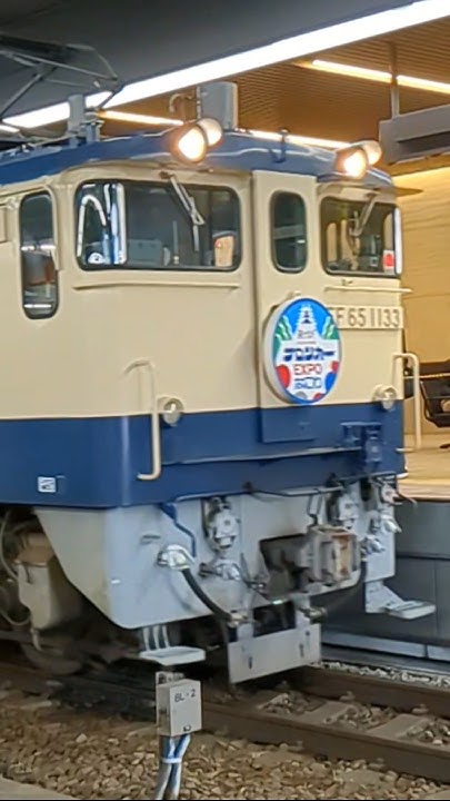 サロンカーExpo #鉄道 #ef65pf #train #14系 #サロンカーなにわ #大阪駅 #客車列車 #缶 #railway #expo - YouTube