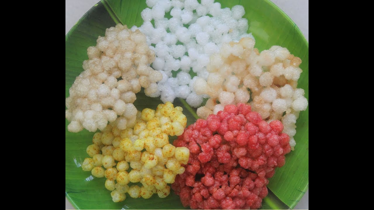 సగ్గుబియ్యం వడియాలు Natural కలర్స్ తో | saggubiyyam vadiyalu with ...