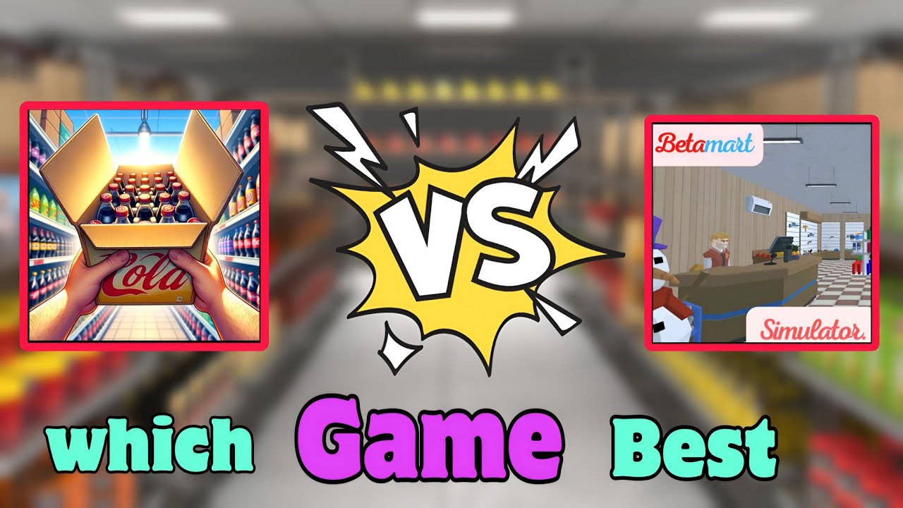 which is best copied game॥ super market simulator - YouTube
