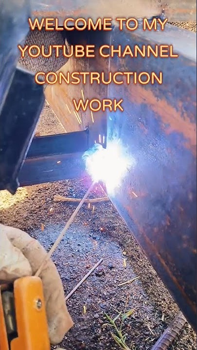 #short arc welding 3F position - YouTube