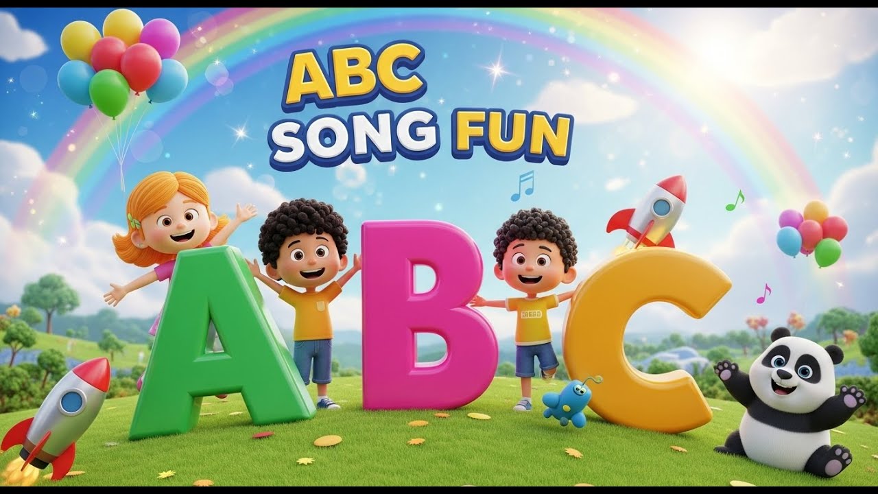 ABC Song for Kids | Learn Alphabet with Fun 3D Animation | Litbyte ...