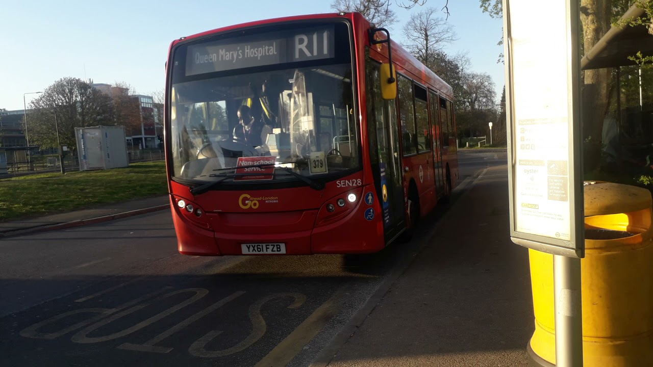 *[BLIND ÇHANGE]* - Go-Ahead London Bus Route R11 - Queens Mary's ...