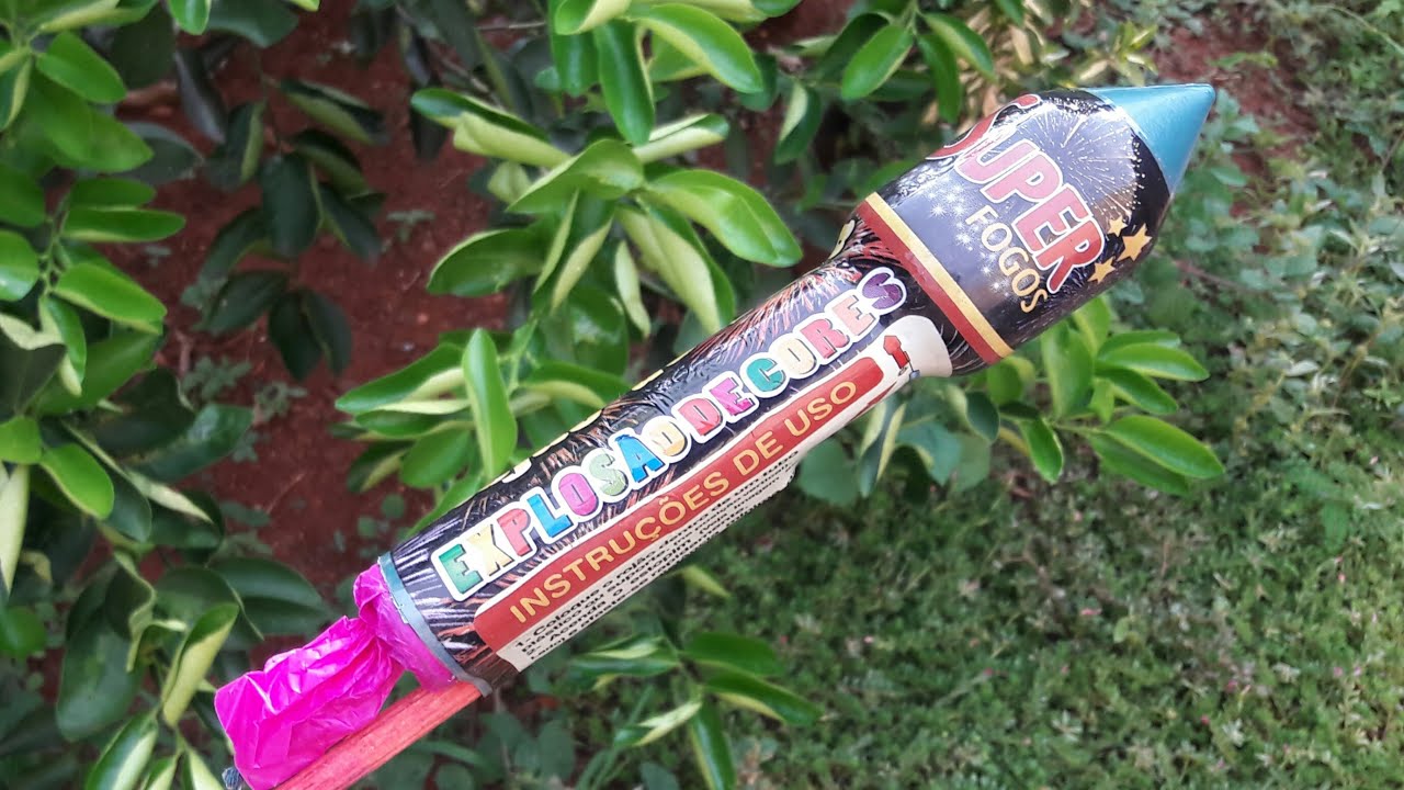 ROJÃO DE VARA MISTO - Super Fogos - YouTube