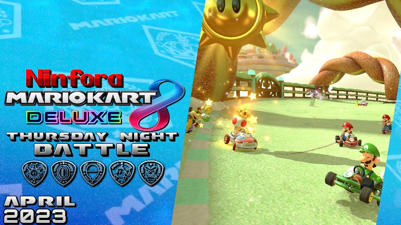 The Shiniest of Thieves | Mario Kart 8 Deluxe Thursday Night Battle #16 ...