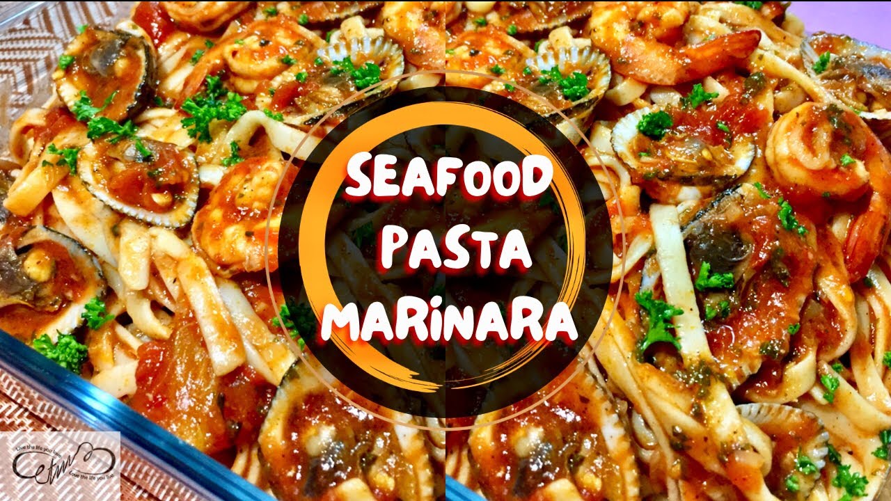 SEAFOOD PASTA MARINARA - YouTube