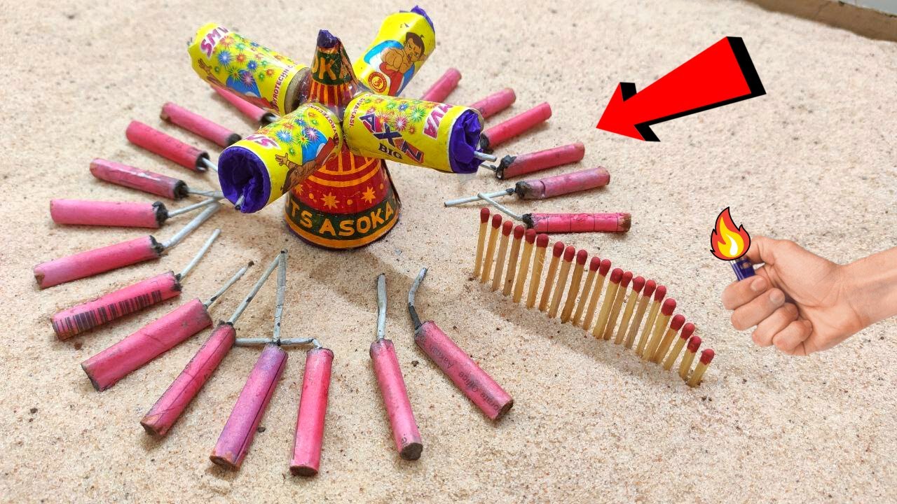 Diwali CRACKER - Anar Vs Matchstick Experiment | अब होगा असली धमाल ...