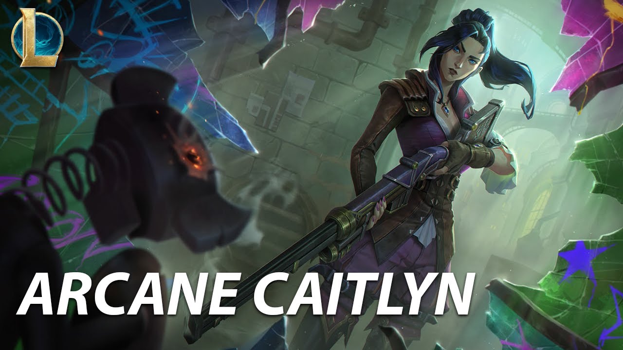 Arcane Caitlyn Skin Spotlight from League of Legends - YouTube