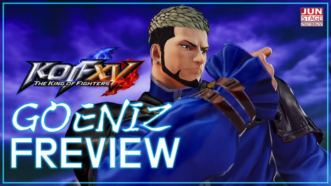 [KOF XV ]앞도적 퀄리티 상승! 게닛츠 프리뷰 + 미션 ((KOF XV : Goenitz FREEVIEW)) - YouTube