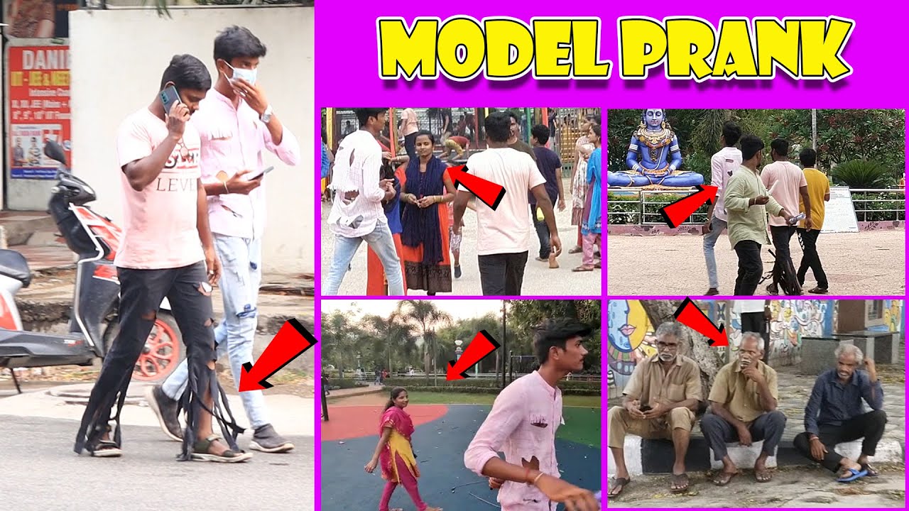 Model Prank in Tirupathi | Tirupathi Pranks | Telugu Prank Talks - YouTube