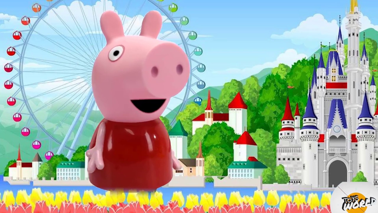 Peppa Pig Fast Food Restaurant Snacks - YouTube