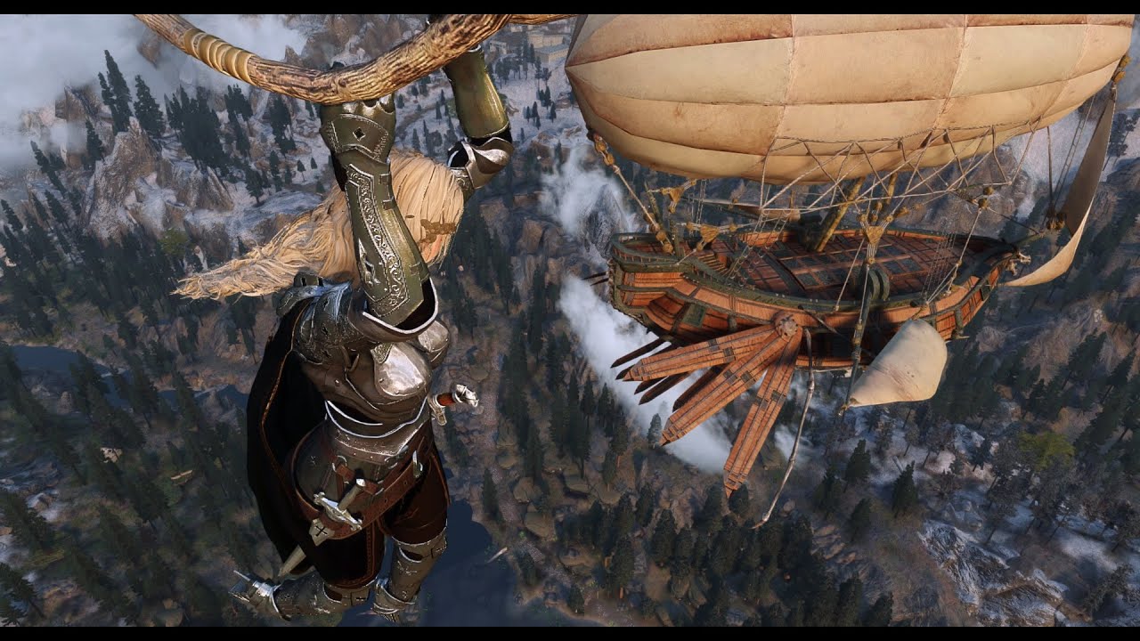 【SkyrimSE】Airship Dev Aveza - Add Animation patch【Skyrim Special ...