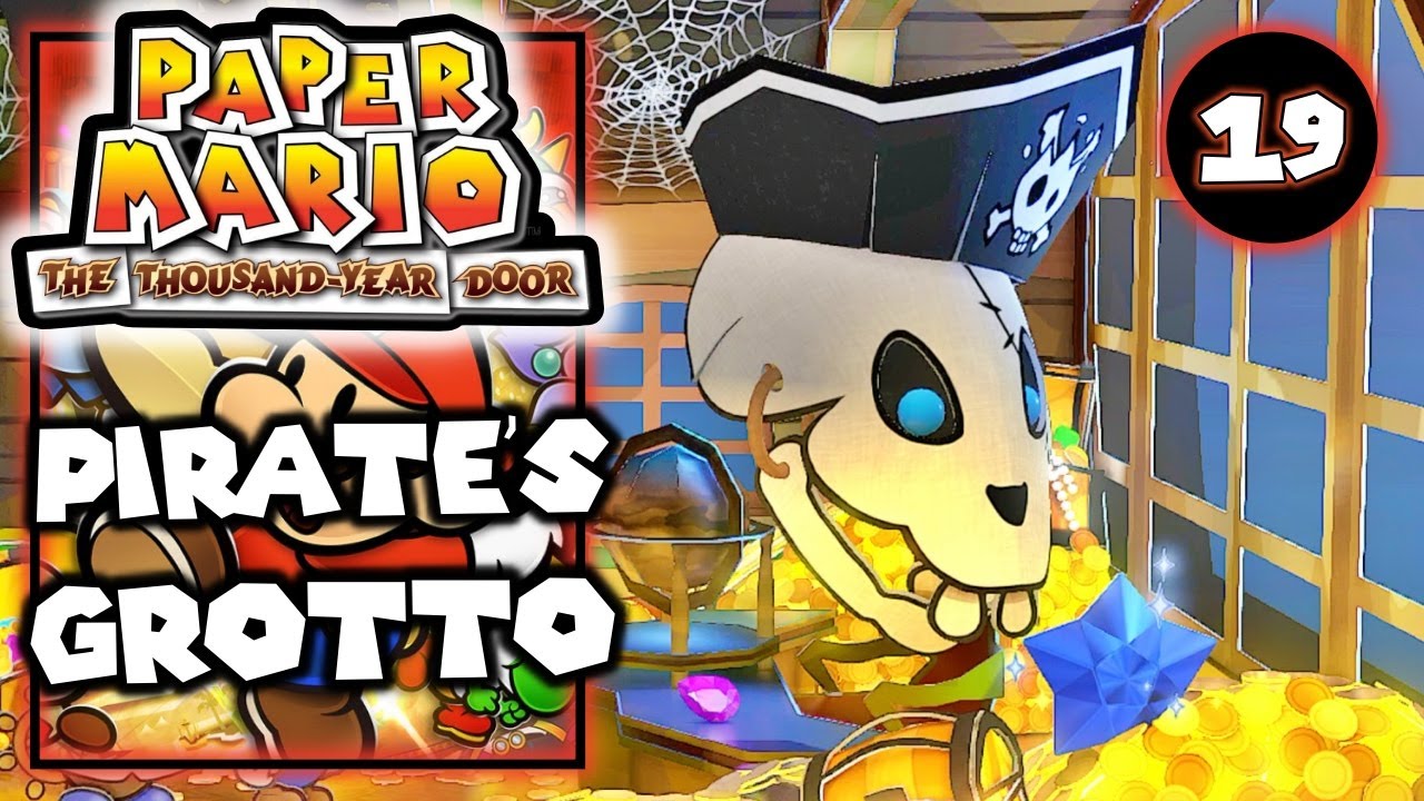 Pirate's Grotto - Pirate King Cortez - Paper Mario The Thousand Year ...