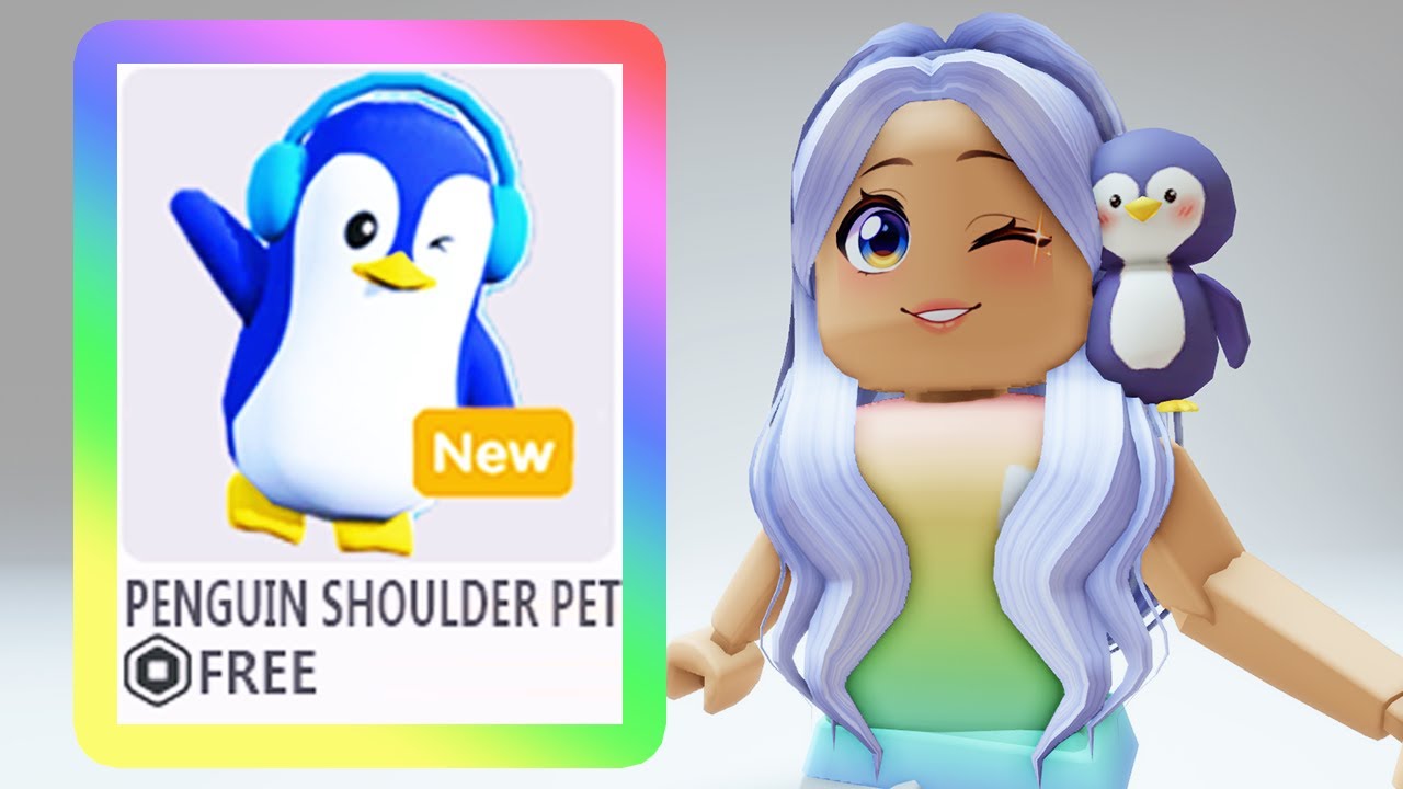 GET THIS FREE PENGUIN SHOULDER PAL NOW 😲😵 - YouTube