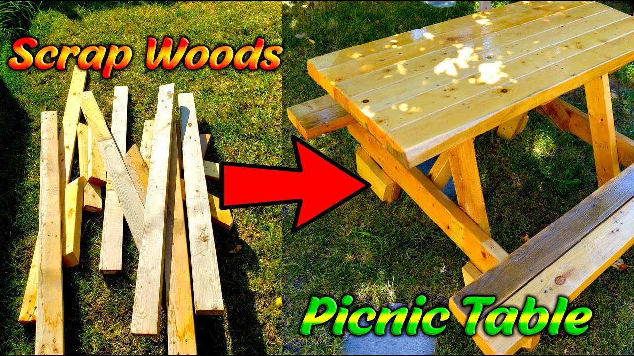 DIY Picnic Table - YouTube