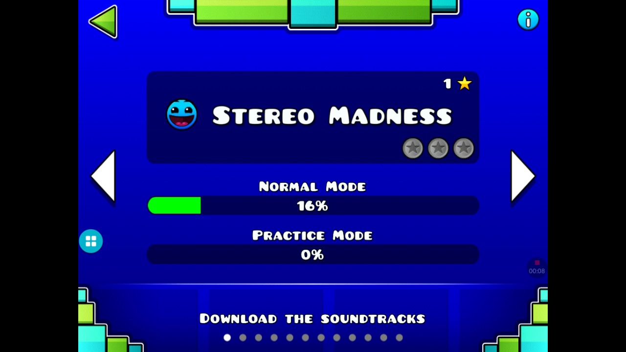 GEOMETRY DASH ( I scared myself ) AHHHHH - YouTube