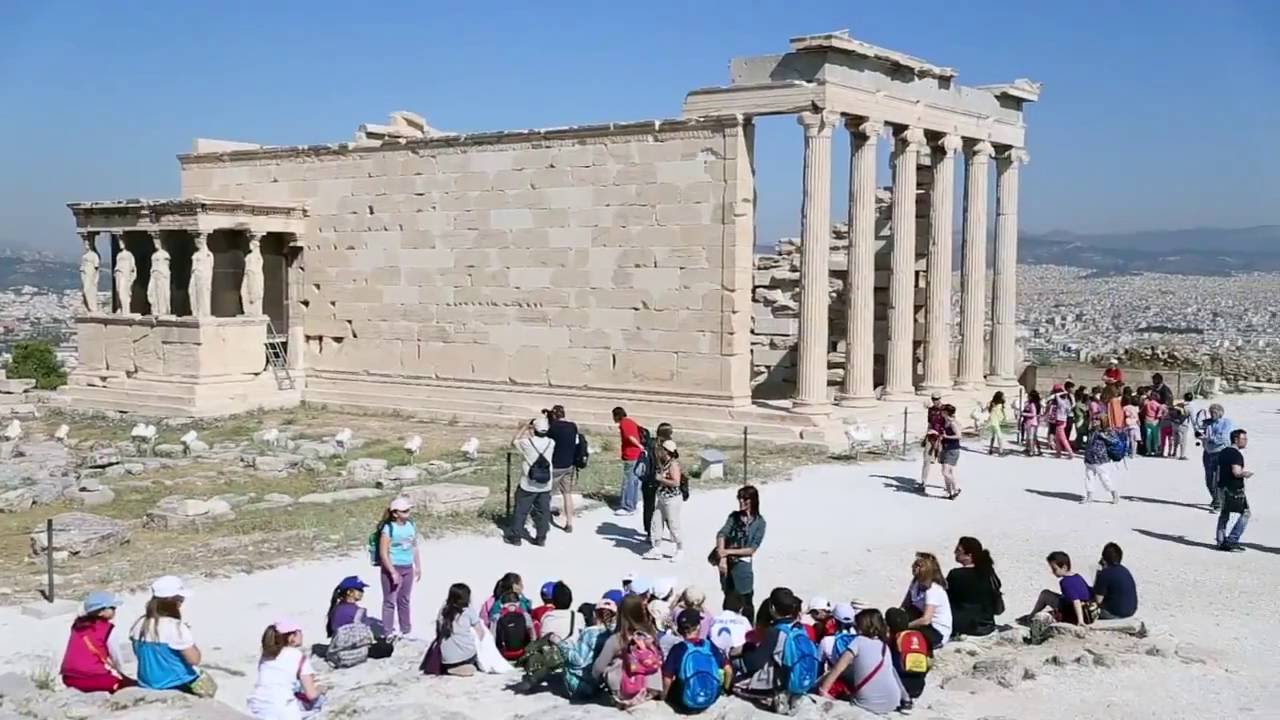 THE ACROPOLIS ATHENS GREECE!!! (TODAY) - YouTube
