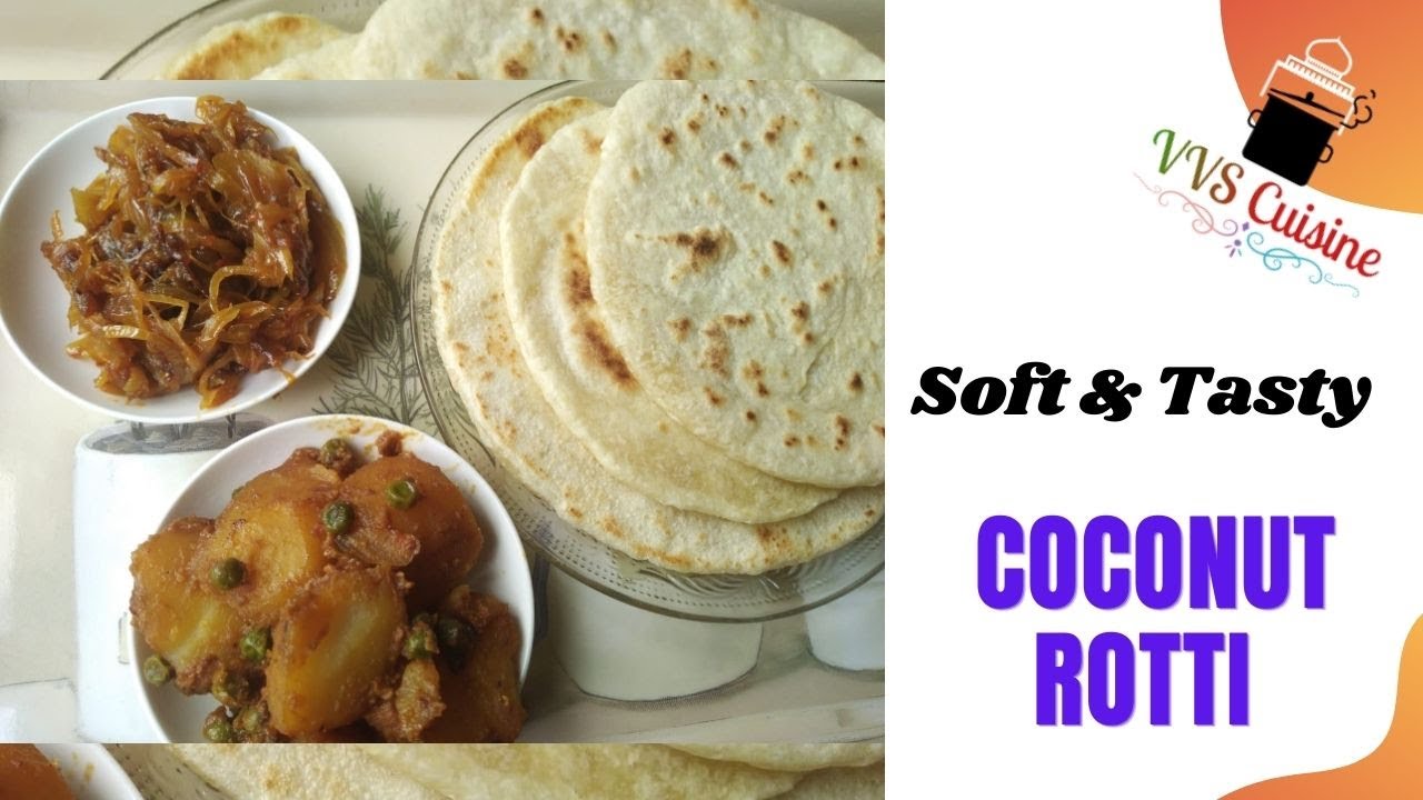 Coconut Rotti #CoconutRotti #தேங்காய்ப் பூ ரொட்டி #rotti #srilankanfood ...