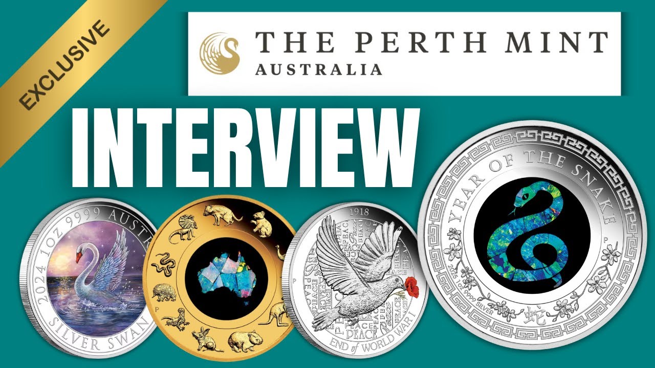 Interview with The Perth Mint Silver and Gold Coin Designer - YouTube