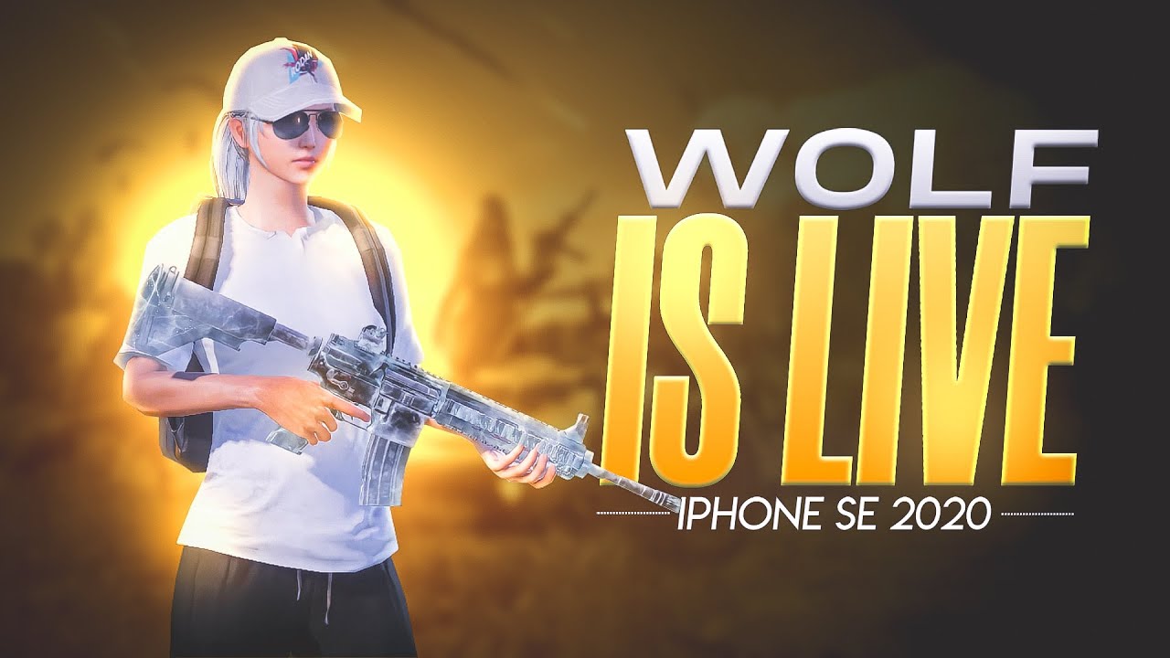 WOLF IS LIVE | LIVE CLASSICS AND SCRIMS | IPHONE SE 2020 - YouTube