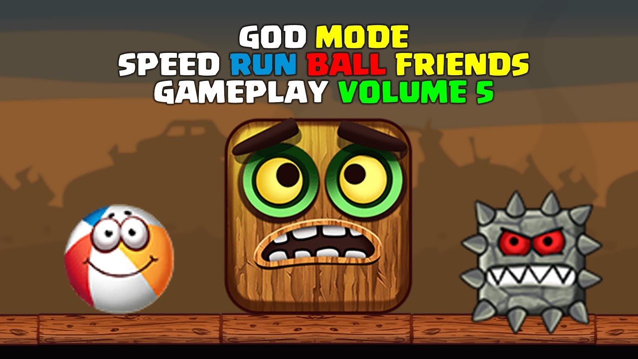 RED BALL 4: BALL FRIENDS God Mode Speed Run ALL LEVELS (61-75) BALL ...