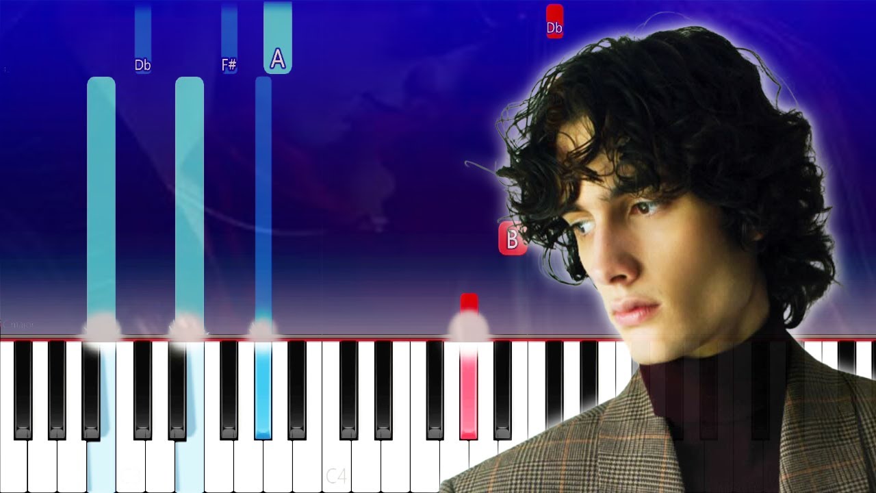 sombr - 12 to 12 (Piano Tutorial) - YouTube