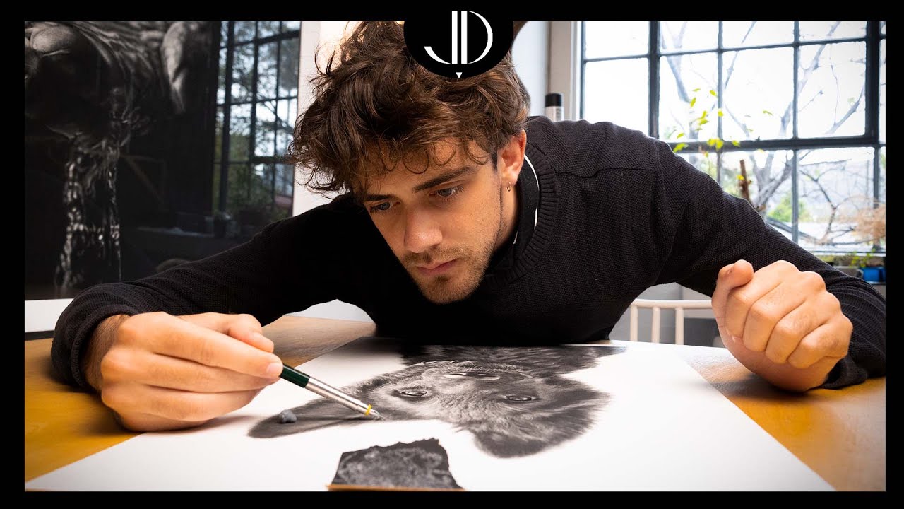I Taught My Video Editor How To Draw Hyperrealism - He’d Never Touched ...