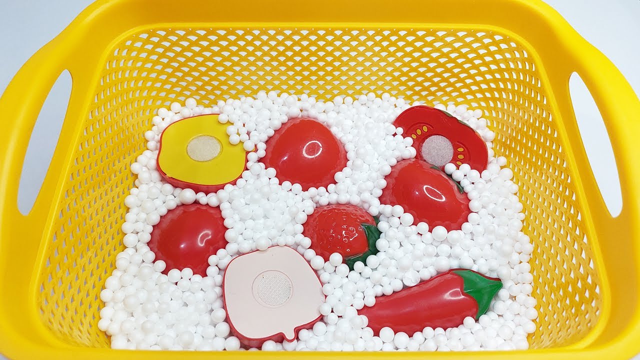 Satisfying Video | How to Cutting Mix Fruits and Vegetables ASMR sounds ...