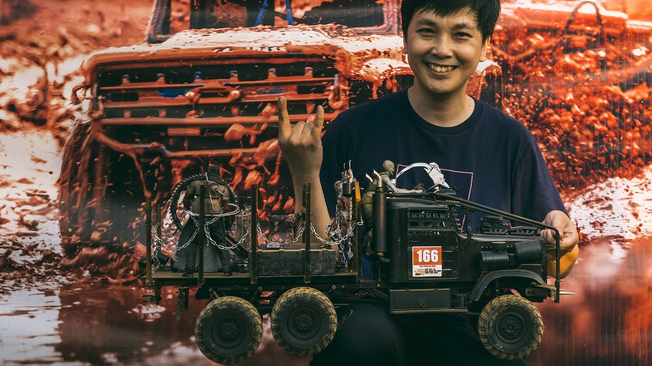 Rc Crawler TRX6 Mad Max Fury Road Scale War Rig Rc car | Fun Video ...