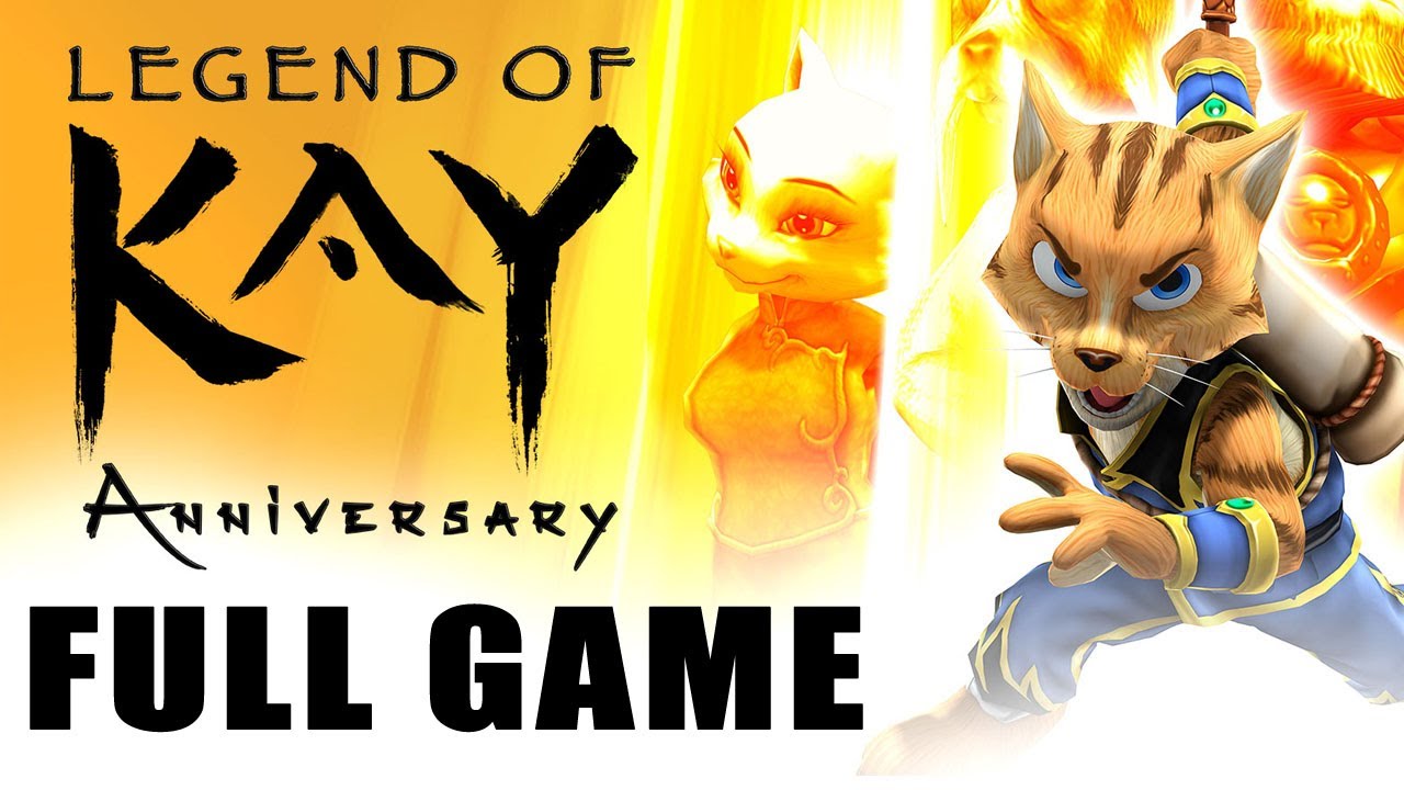 Legend of Kay Anniversary【FULL GAME】walkthrough | Longplay - YouTube