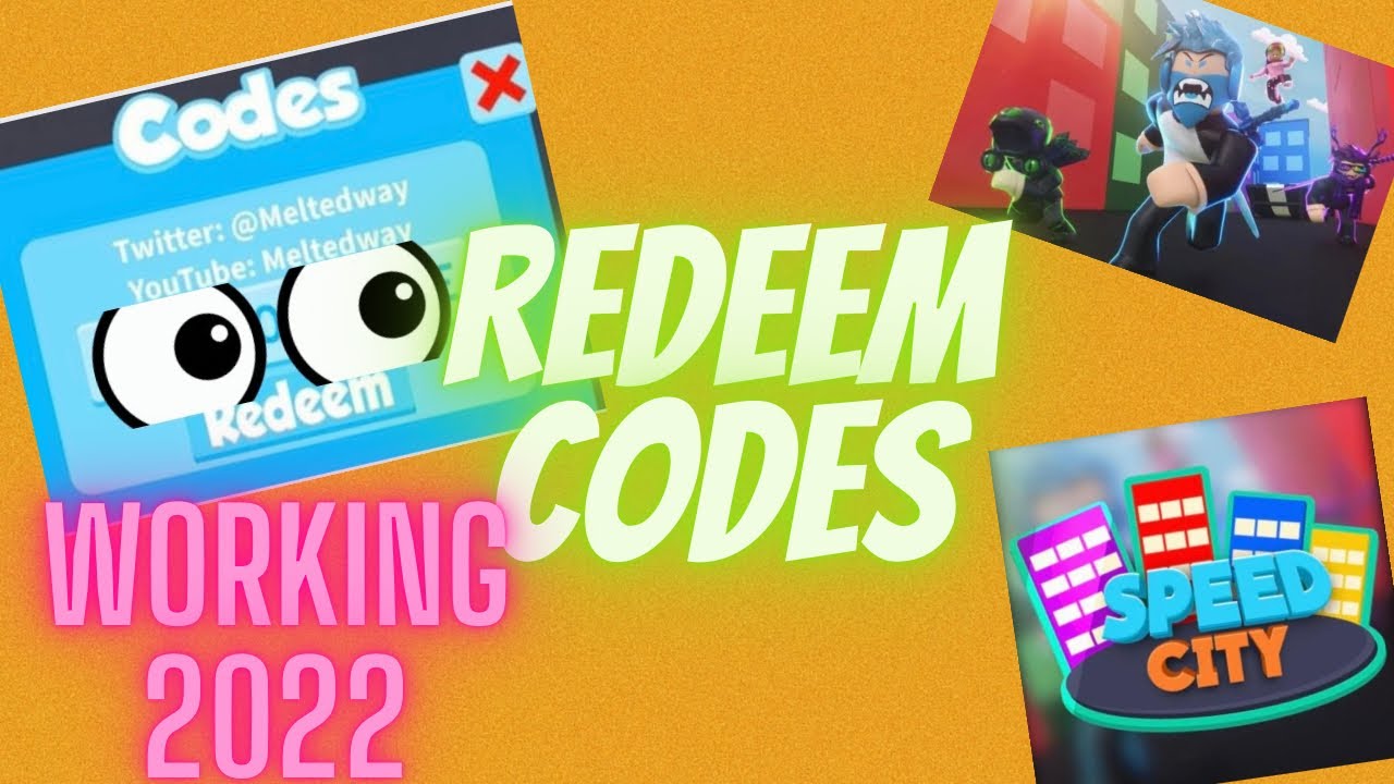 SPEED CITY——CODES REDEEM (ROBLOX)—(working 2022) - YouTube
