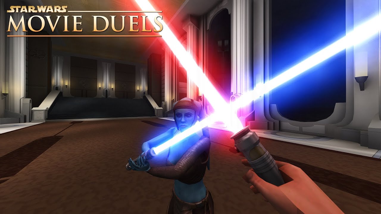 Movie Duels Remastered : First person duel Sith vs Aayla #MovieDuels # ...