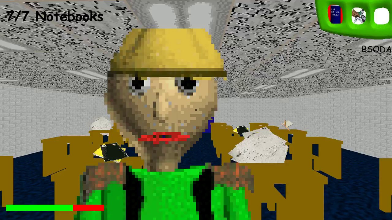 CAMPING BALDI in Baldi's Basics in Education and Learning - YouTube