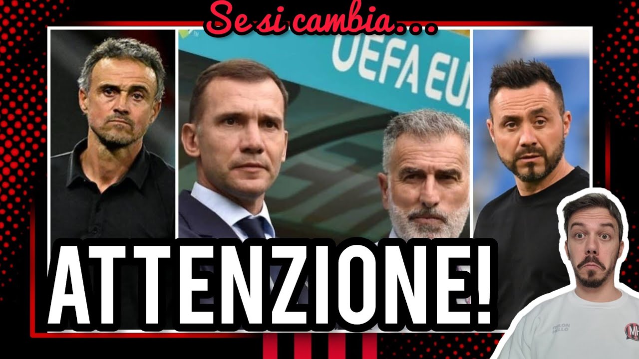 ‼️attenzione‼️ In Caso Di Esonero Di Pioli Milan Hello Andrea