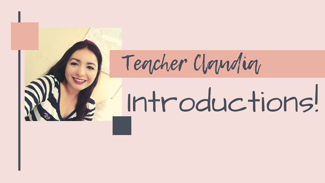 Introductions - Como presentarse en Inglés - YouTube