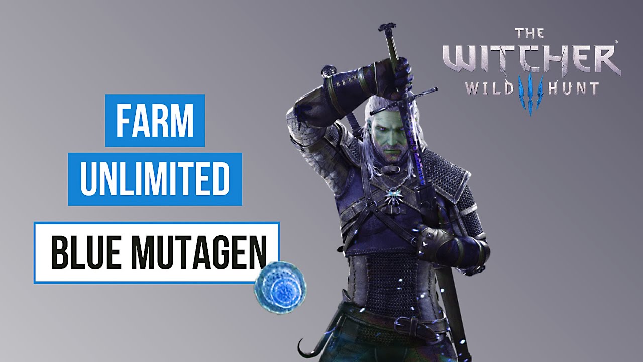 The Witcher 3 Blue Mutagen Farming | Two Locations To Farm Blue Mutagen ...