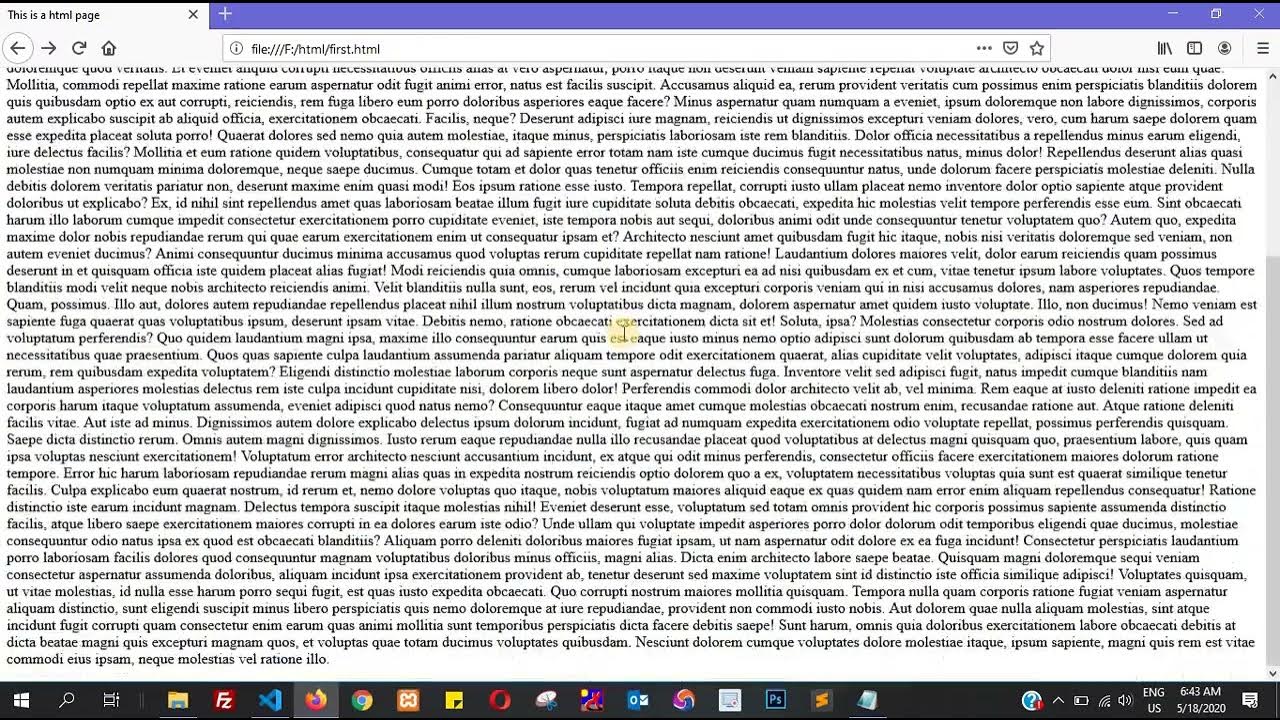 Part 12 How to link one page to another page in HTML720P HD - YouTube