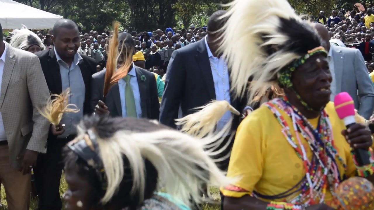 Igembe South MP Hon John Paul Mwirigi dancing to a Meru traditional ...