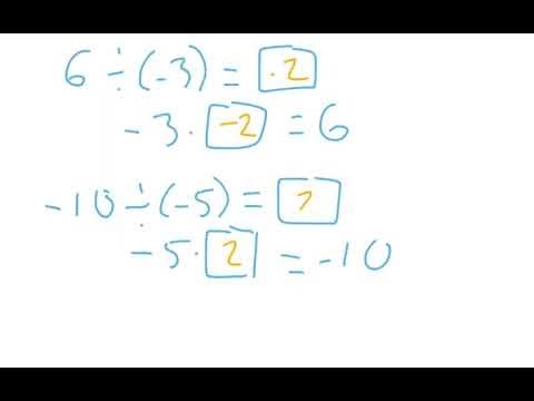 Dividing Integers Using the Missing Factor Approach @johnburghduff - YouTube