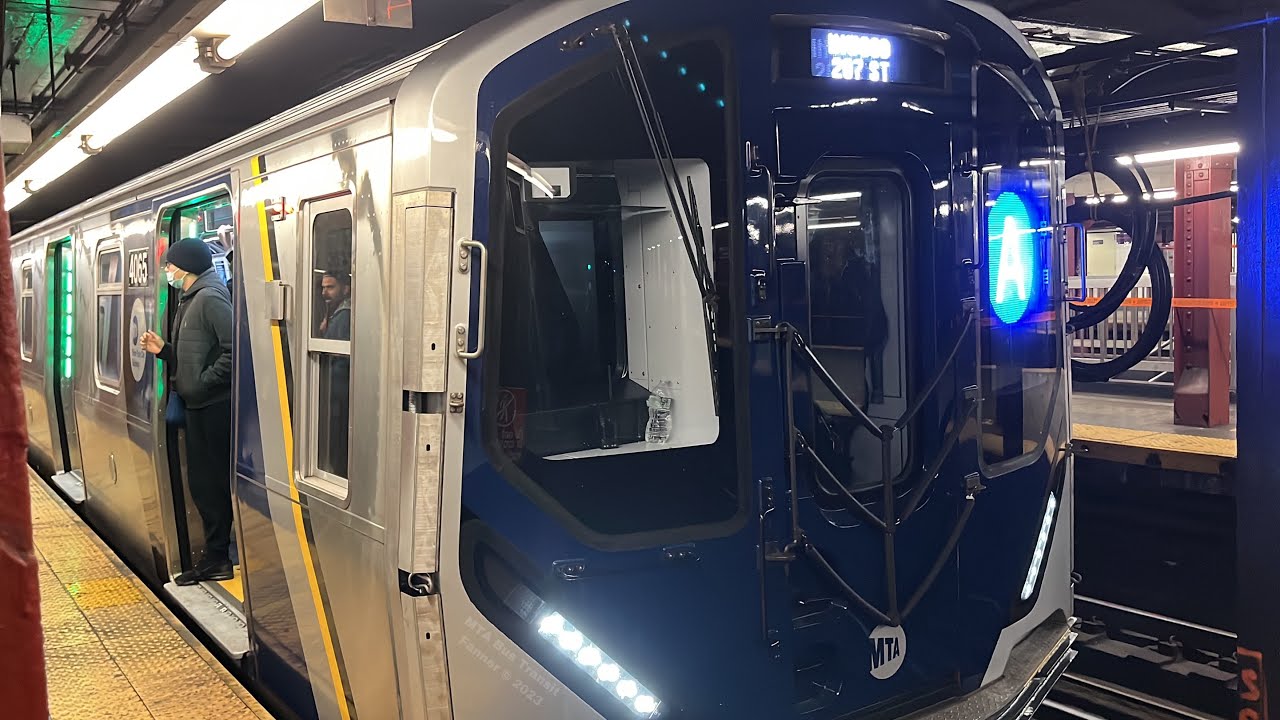 NYC Subway EXCLUSIVE: Inwood-207th Street Bound Kawasaki R211 @ 34th ...