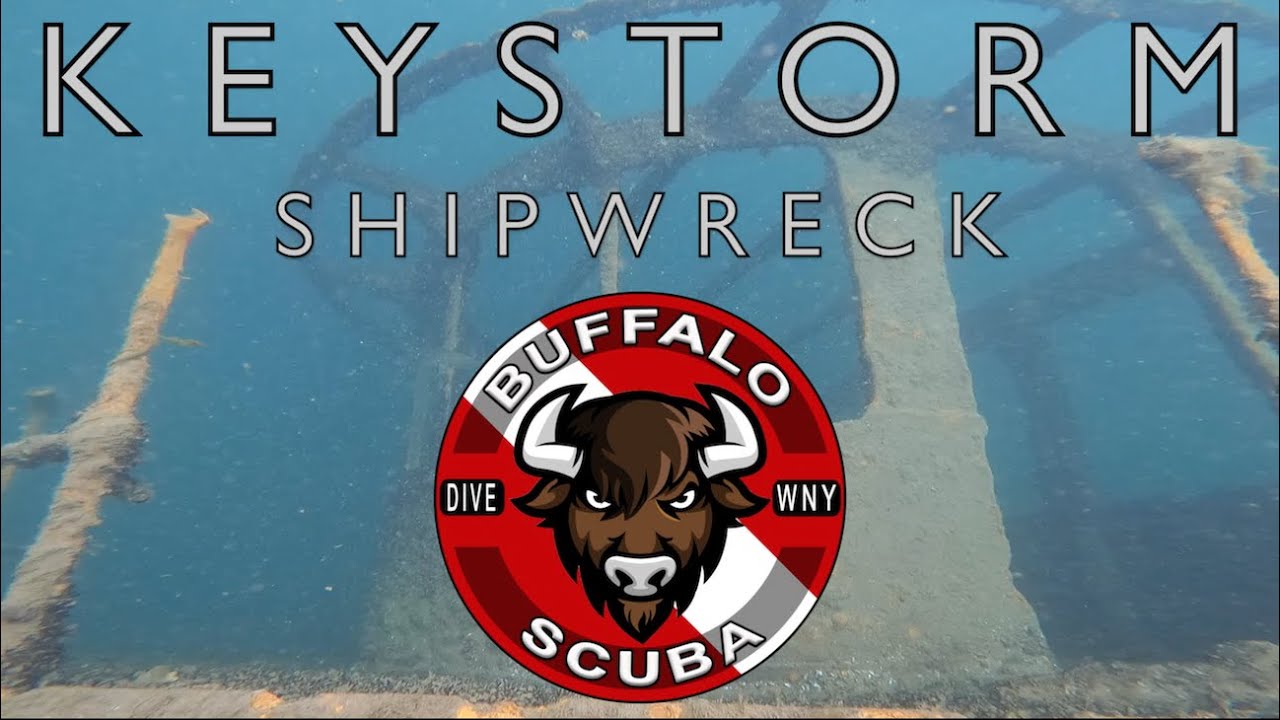 Buffalo Scuba - Keystorm Shipwreck - Scuba Dive St Lawrence - YouTube