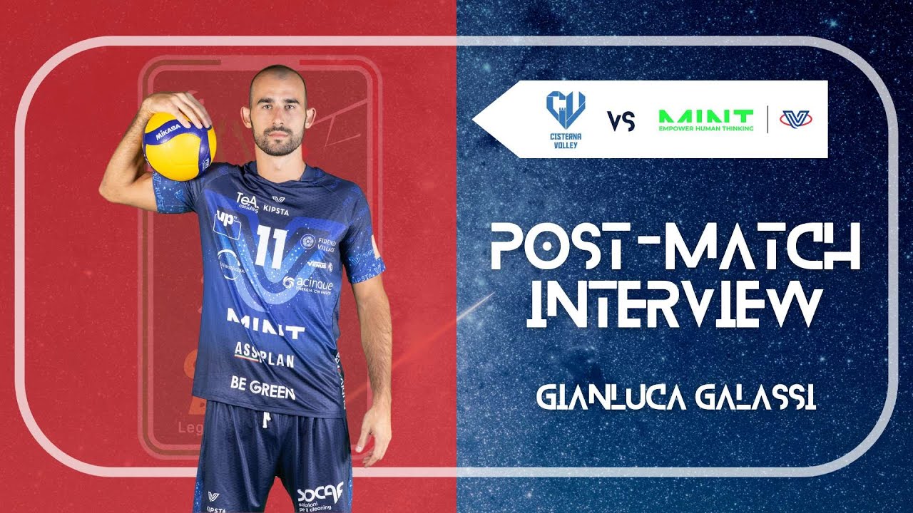 GIANLUCA GALASSI | Post-match interview vs Cisterna - YouTube