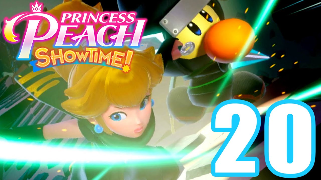 Princess Peach: Showtime! Gameplay Walkthrough Part 20 - The Dark Ninja ...