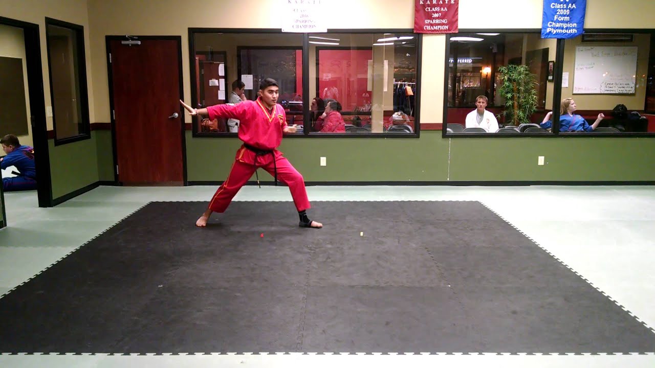 Karate Creative Hand Form V1 - YouTube