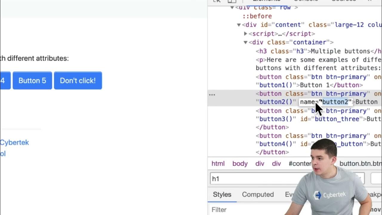 Selenium WebDriver: 8. Find element by name - YouTube