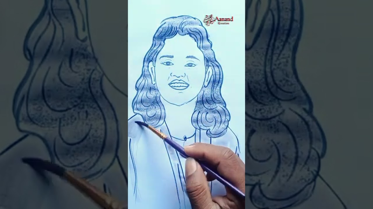 How to Draw. face out line Drawing. - YouTube