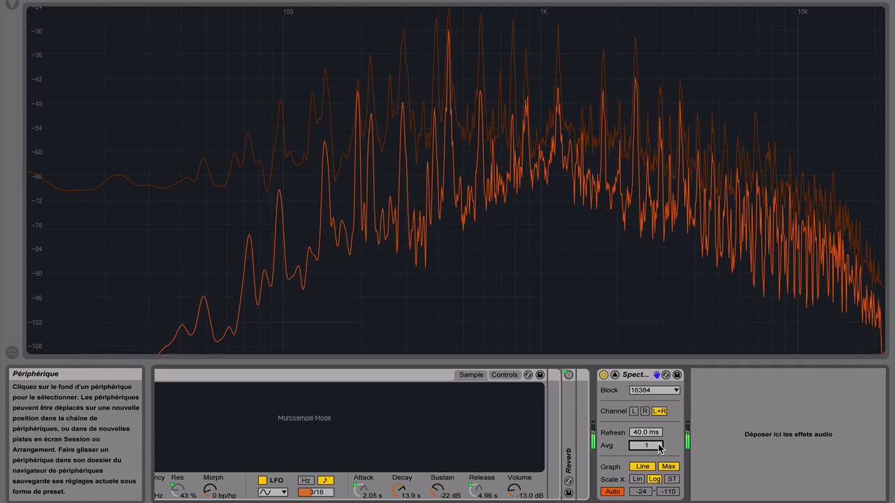 Tout sur Ableton - Tuner Spectrum et Utility les outils magiques d ...