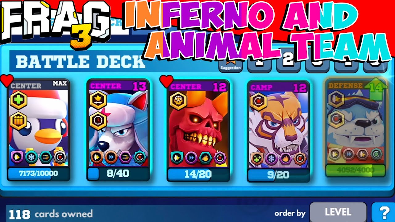 FRAG Pro Shooter - Animal X Inferno Team🔥Gameplay Walkthrough🔥(iOS ...
