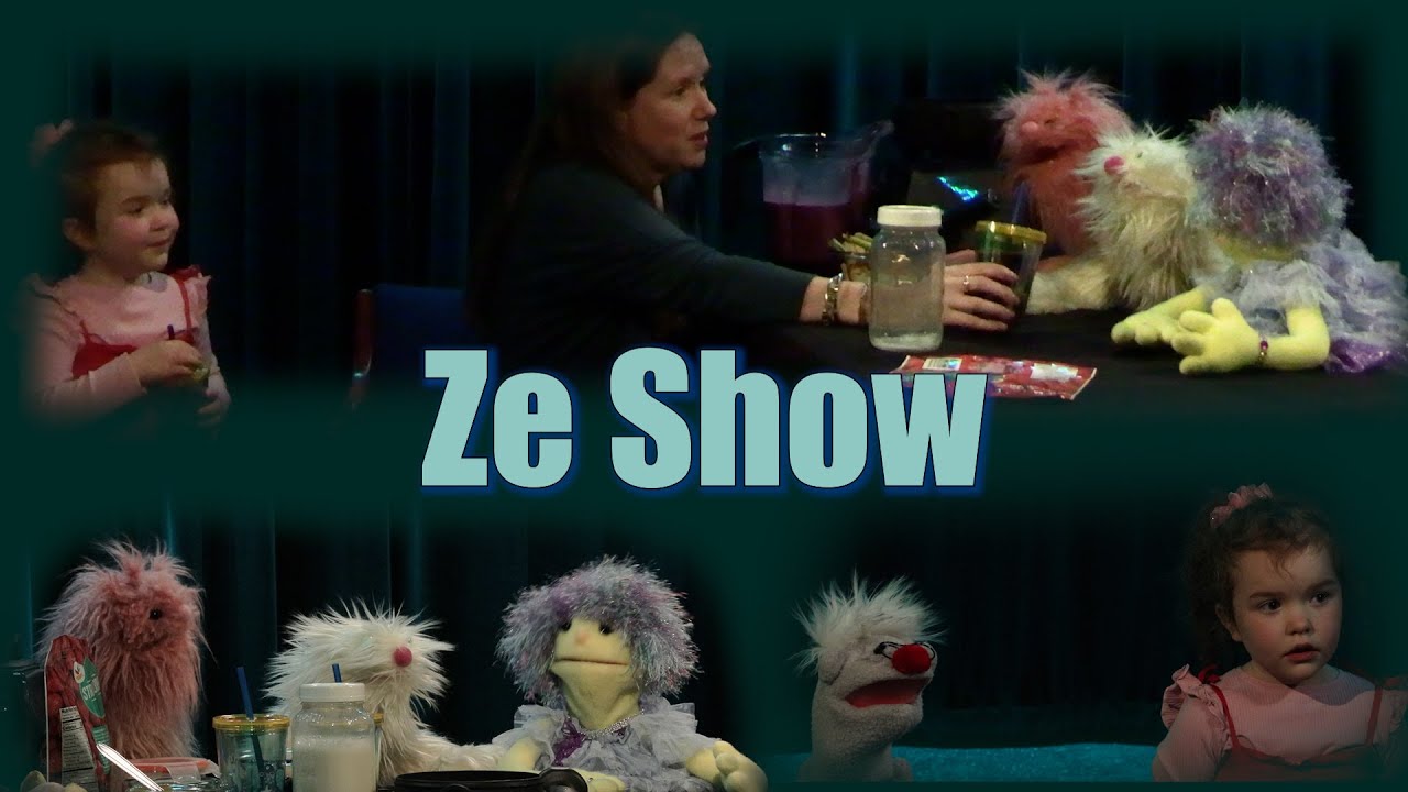 Ze Show: Puppet Variety Show featuring Amanda's smoothie making - YouTube